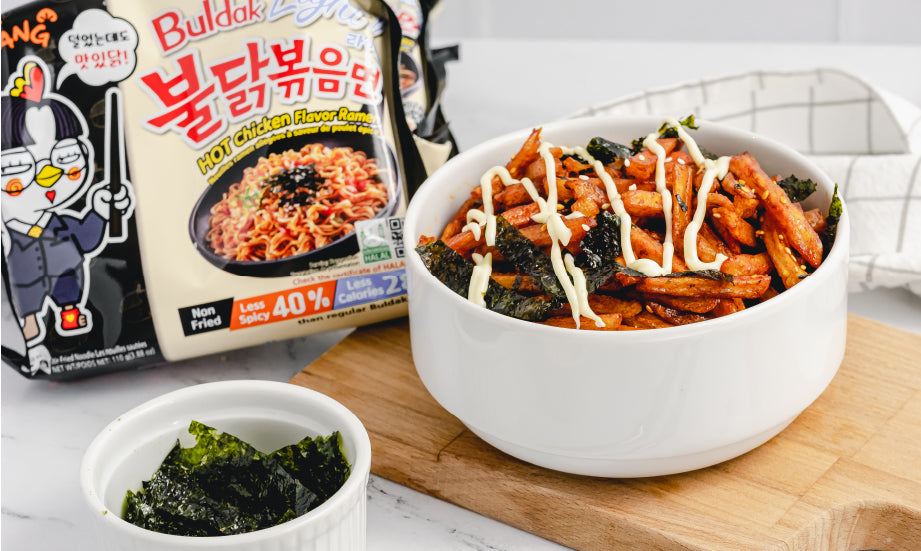 DIY Air-Fried Samyang Buldak Fries